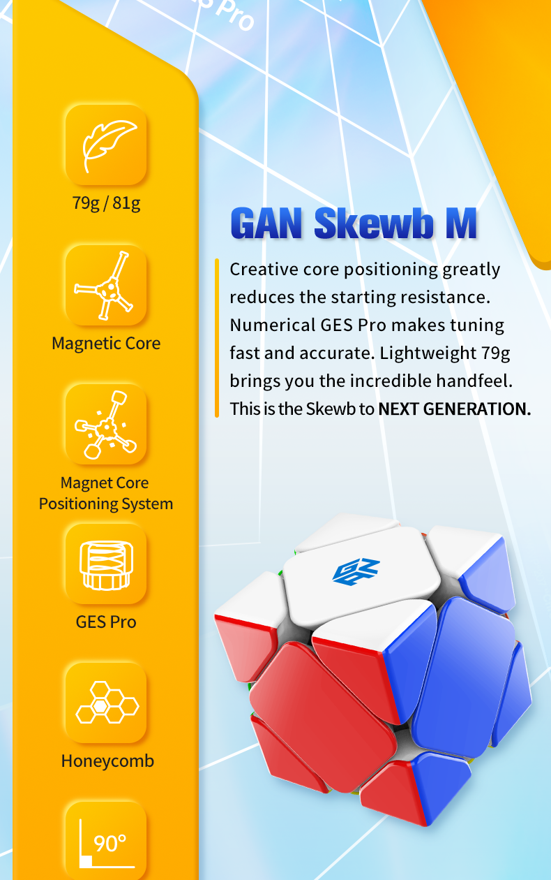 triboxストア / GAN Skewb M Enhanced triboxストア / GAN Skewb M Enhanced